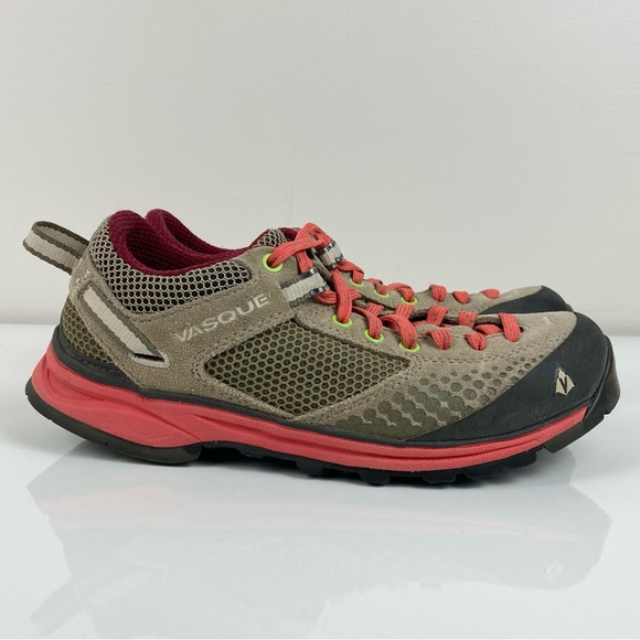 Vasque | Shoes | Vasque Womens Grand Taverse Low Taupe Hot Coral Hiking ...